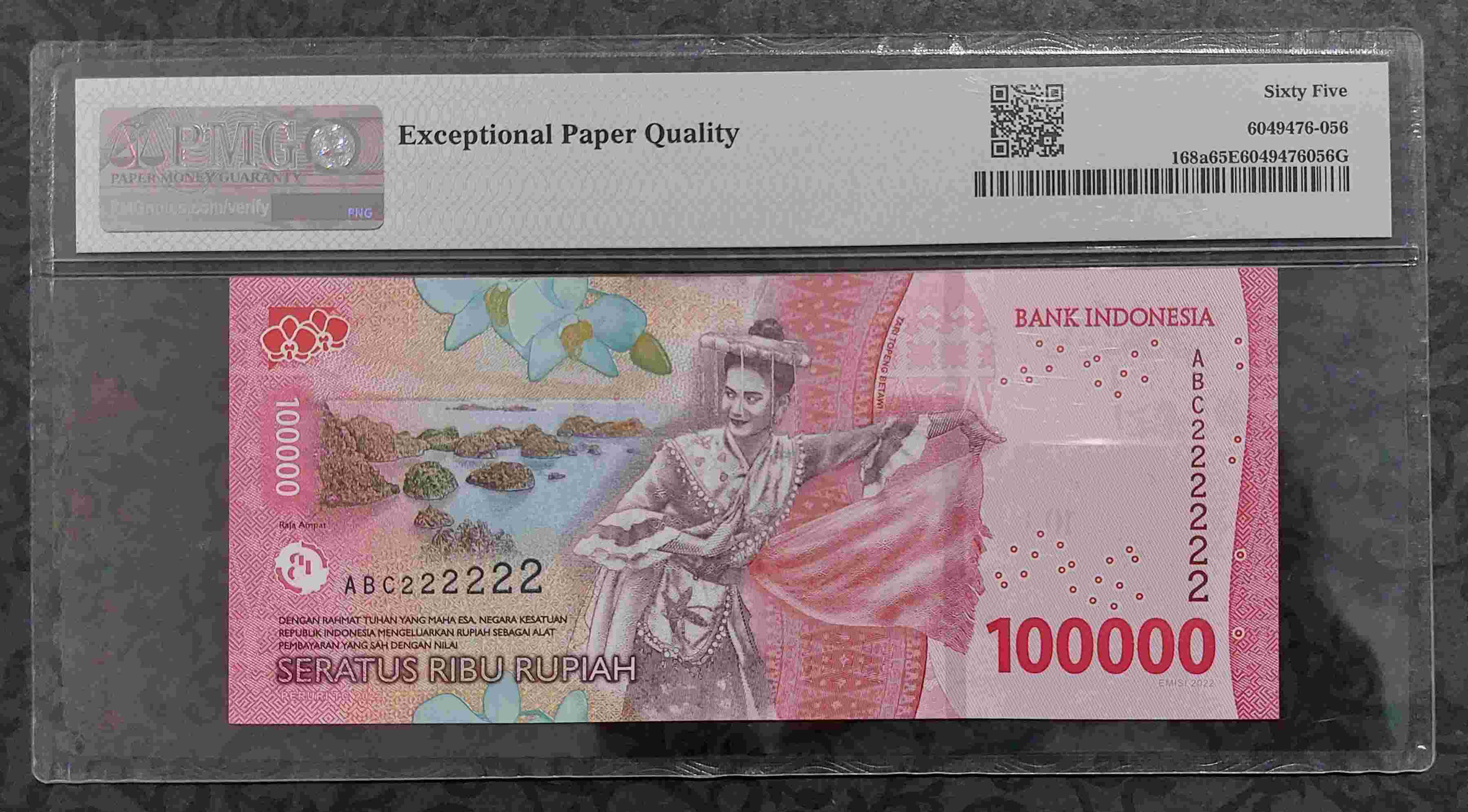 Uang Kertas Dai Nippon 100 Roepiah (1944)